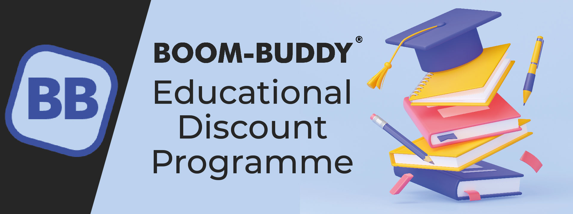 Educational Discount Programme boom-buddy.com